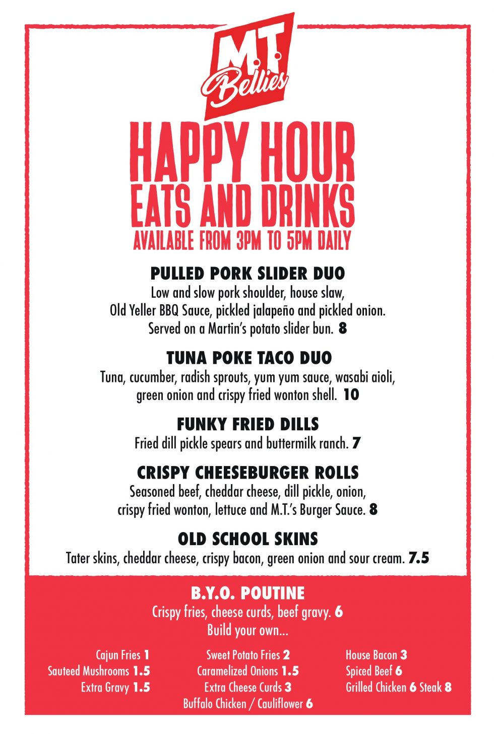 Features - MT Bellies Tap and Grill